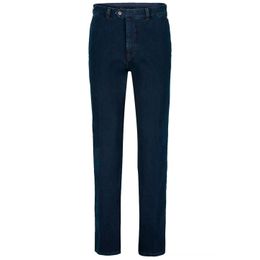 Br&uuml;hl BR&Uuml;HL Herren Chinohose "London DO", blau, Gr. 25, unifarben, 89% Baumwolle, 11% Elasthan, Hosen, mit 360 Bi-Stretch Denim