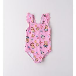 IDO Kinder Badeanzug "BABY GIRL ACCESSORIES", pink, Gr. 122, Polyester, Badeanz&uuml;ge