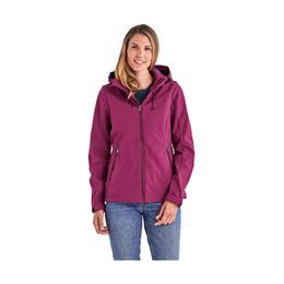 Killtec Damen Softshelljacke "Damen Softshelljacke", rosa, Gr. 36, Oberseite: 100% Polyester.R&uuml;ckseite: 100% Polyester, Jacken, Wasserabweisende,