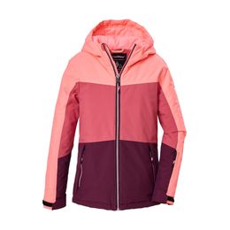 Killtec M&auml;dchen Skijacke "KSW 198 GRLS SKI JCKT", rosa, Gr. 140, Obermaterial: 100% Polyester.Futter: 100% Polyester.F&uuml;llung: 100% Polyester, Jacken,