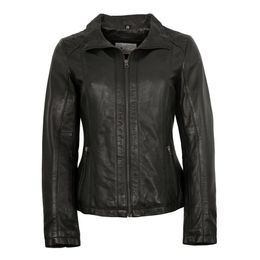 7eleven Lederjacke Lammnappa in Schwarz | Gr.: 42