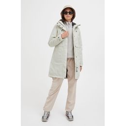 North Bend Damen Wintermantel "Wintermantel NBMalika W W-PRO 8.000 mit wasserdichter Beschichtung", beige, Gr. 42, Obermaterial: 100% Polyester PES.,