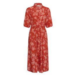 Cream Kleid 'CRTiah' Damen Gr&ouml;&szlig;e 36 lachs / blutrot Sommerkleid