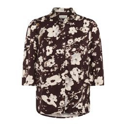 Soaked in Luxury Bluse 'Clero ' Damen Gr&ouml;&szlig;e L ecru / braun