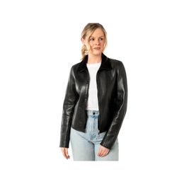 Mauritius Lederjacke Lammnappa in Schwarz | Gr.: XXL