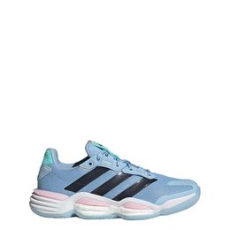 adidas Performance Athletic Shoes 'Stabil 16' female size 42 Turquoise / Night blue / Opal