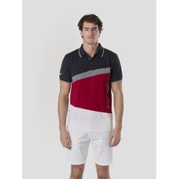 KOROSHI Shirt male size S Navy / Grey / Red / White
