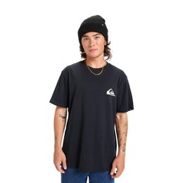 Quiksilver Herren T-Shirt "Ev Mini Logo", schwarz, Gr. S, Obermaterial: 70% Baumwolle, 30% Baumwolle., Shirts