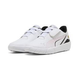 Puma Kinder Sneaker "Scuderia Ferrari Drift Cat 11 Sneakers Kinder", Gr. 34, wei&szlig;, Obermaterial: Textil, Synthetik. Futter: Textil. Innensohle:
