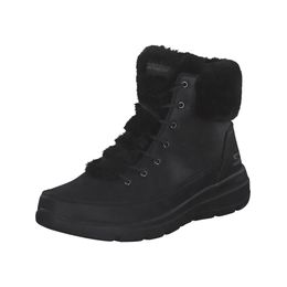 Skechers Lace-Up Ankle Boots 'GLACIAL ULTRA - WONDERLAND' female size 38 Black