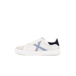 MUNICH Sneaker 'Rete' Herren Gr&ouml;&szlig;e 46 creme / ecru / marine / saphir