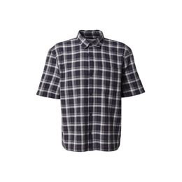 Hollister Button Up Shirt 'MALLCORE' male size M Taupe / Black / White