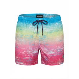 Koroshi Badeshorts Herren Gr&ouml;&szlig;e XXL bunt