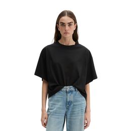 Marc O'Polo MARC O'POLO Damen T-Shirt "aus weichem Single Jersey", schwarz, Basic, Gr. XXL, unifarben, Obermaterial: 100% Baumwolle, Shirts