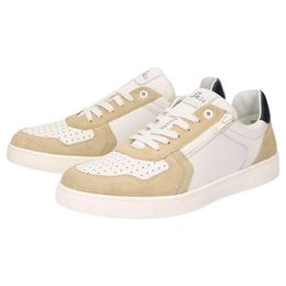 Sioux Herren Sneaker "Tertulio-700-H", Gr. 42, beige, Obermaterial: 50% Kalbsveloursleder CAVL. 50% Kalbsleder CAL. 100% Gummi rubber., Schuhe