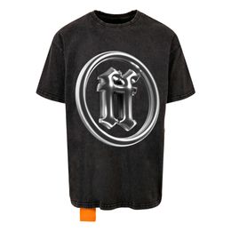 Forgotten Faces Shirt 'Radiant' Herren Gr&ouml;&szlig;e XS silbergrau / schwarz