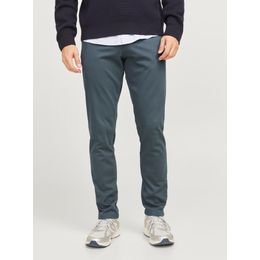 Jack & Jones JACK & JONES Herren Chinohose "JJIMARCO mit Badge und hohem Tragekomfort", gr&uuml;n, Gr. 29, unifarben, Web, Obermaterial: 98% Baumwolle, 2% Elasthan,
