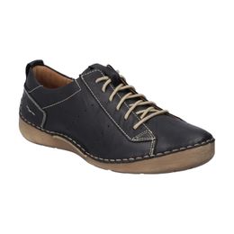 Josef Seibel Damen Schn&uuml;rschuh "Fergey 56, schwarz", Gr. 39, schwarz, Obermaterial: 100% Rindsleder Leather cow., Schuhe