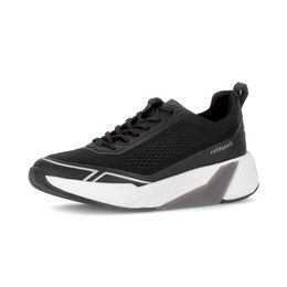 Gabor Damen Sneaker "Sneaker low", Gr. 41, schwarz-wei&szlig;, Schuhe