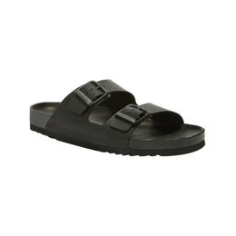Scholl Herren Sandale "Julien", Gr. 40, schwarz, Obermaterial: 100% Sonstiges Material (Ananasfaser) AM_PF ., Schuhe