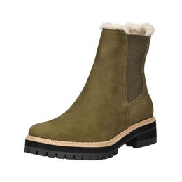Toms Shoes TOMS Damen Stiefelette "TOMS Stiefelette Leder/Textil", Gr. 40, gr&uuml;n, Leder, Textil, Schuhe