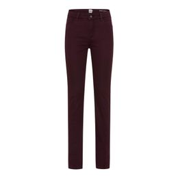 Brax Damen 5-Pocket-Hose "Style SHAKIRA", braun, Gr. 17, Web, 40% Lyocell, 28% Modal, 17% Baumwolle, 12% Elastomultiester, 3% Elasthan, Hosen