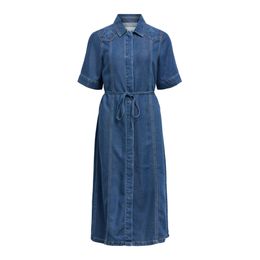 Object Kleid 'OBJFrame' Damen Gr&ouml;&szlig;e 36 blau Sommerkleid