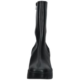 H&ouml;gl H&Ouml;GL Damen Stiefel "H&ouml;gl Stiefel Leder/Textil", Gr. 41, schwarz, Leder, Textil, Schuhe