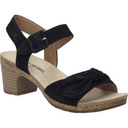 Josef Seibel Damen Sandale "Grace 11, schwarz", Gr. 41, schwarz, Obermaterial: 100% Rindsleder Leather cow., Schuhe