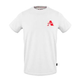 Aquascutum - T-Shirt f&uuml;r Herren, Regul&auml;r (Wei&szlig;)