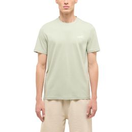 Mustang Herren Kurzarmshirt "Herren Style Austin", gr&uuml;n, Gr. M, Jersey, 100% Baumwolle, Shirts