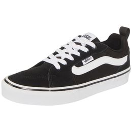 Vans Damen Sneaker "Filmore", Gr. 42, schwarz-wei&szlig;, Leder, Schuhe