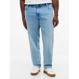Tommy Hilfiger Big & Tall Herren Regular-fit-Jeans "Madison", blau, Gr. 46, TOMMY HILFIGER BIG & TALL, Denim/Jeans, Obermaterial: 99% Baumwolle, 1% Elasthan, Jeans