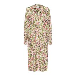 Kaffe Kleid 'KADrylia' Damen Gr&ouml;&szlig;e 40 grasgr&uuml;n / lila / rosa / offwhite Sommerkleid