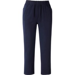 CR&Eacute;ATION L Damen Caprihose in TREVIRA-Qualit&auml;t marine Gr&ouml;&szlig;e 50