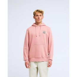 Billabong Herren Kapuzensweatshirt "FOUNDATION PO", rosa, Gr. XL, Obermaterial: 80% Baumwolle, 20% Polyester, Sweatshirts, mit sportlichem Look, aus