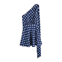next Kleid Damen Gr&ouml;&szlig;e 36 navy / wei&szlig;