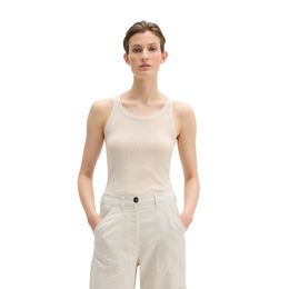 Marc O'Polo MARC O'POLO Damen T-Shirt "aus Bio-Baumwoll-Modal-Jersey", beige, Gr. M, unifarben, Obermaterial: 50% Modal, 50% Baumwolle, Shirts