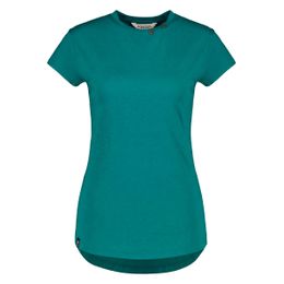 alife and kickin ALIFE & KICKIN Damen Rundhalsshirt, gr&uuml;n, Gr. XS, 50% Viskose, 50% Baumwolle, Shirts, leichtes T-Shirt aus Materialmix mit Rundhals und Modal