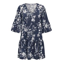 Jacqueline de Yong JDY Kleid Damen Gr&ouml;&szlig;e 42 dunkelblau / wei&szlig; Sommerkleid