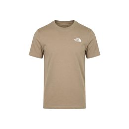 The North Face T-Shirt 'Evolution Simple Dome' Damen Gr&ouml;&szlig;e XL beige