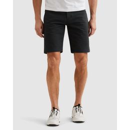 PME-Legend PME LEGEND Herren Shorts, schwarz, Gr. 31, unifarben, Jersey, Obermaterial: 97% Baumwolle, 3% Elasthan, Hosen, im Five-Pocket Style