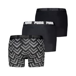 Puma Herren Boxershorts, Gr. XLschwarz, wei&szlig;, Single Jersey, Obermaterial: 95% Baumwolle, 5% Elasthan, Unterhosen