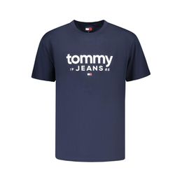 Tommy Hilfiger Blaues Baumwoll-Herren-T-Shirt