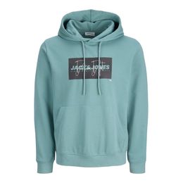Jack & Jones Jack & Jones Kapuzenpullover in Mineral Blue | Gr.: XL