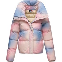 Ragwear Damen Steppjacke "Lunis Ombre", rot, Gr. XL, Au&szlig;enmaterial: 100% Polyester. Innenfutter: 100% Polyester. Wattierung: 100% Polyester, Jacken,