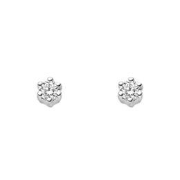 Adelia&acute;s ADELIA ́S Damen Paar Ohrh&auml;nger, Damen, 0,1 VVS = sehr sehr kleine Einschl&uuml;sse, Diamanten Gold Wei&szlig;gold 585, silber, Diamanten, Gold, Wei&szlig;gold 585,