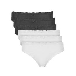 Nina von C. Damen Jazz-Pants Slips "6er Pack Damen Jazz Pant Multiple Packs", Gr. 36, bunt, Obermaterial: 95% Modal CMD. 5% Elasthan EL., Unterhosen