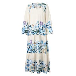 MUNTHE Kleid 'NAO' Damen Gr&ouml;&szlig;e 36 royalblau / lavendel / schwarz / wei&szlig; Sommerkleid