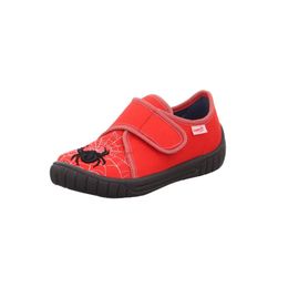 Superfit Geschlossener Hausschuh BILL in Rot | Gr.: 23